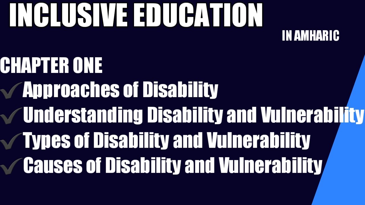 Understanding Disability and Vulnerability#disability #innovation # ...