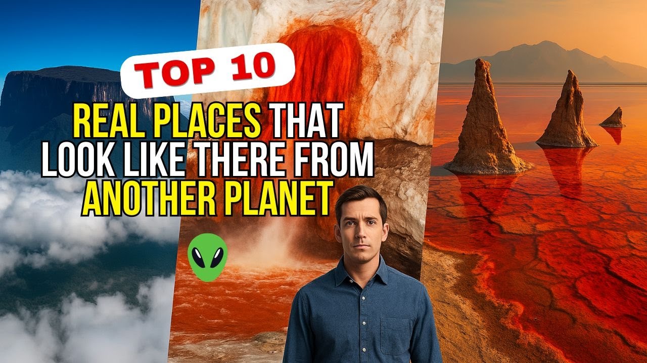 10 Real Places That Look Like They’re From Another Planet 🌍👽 - YouTube