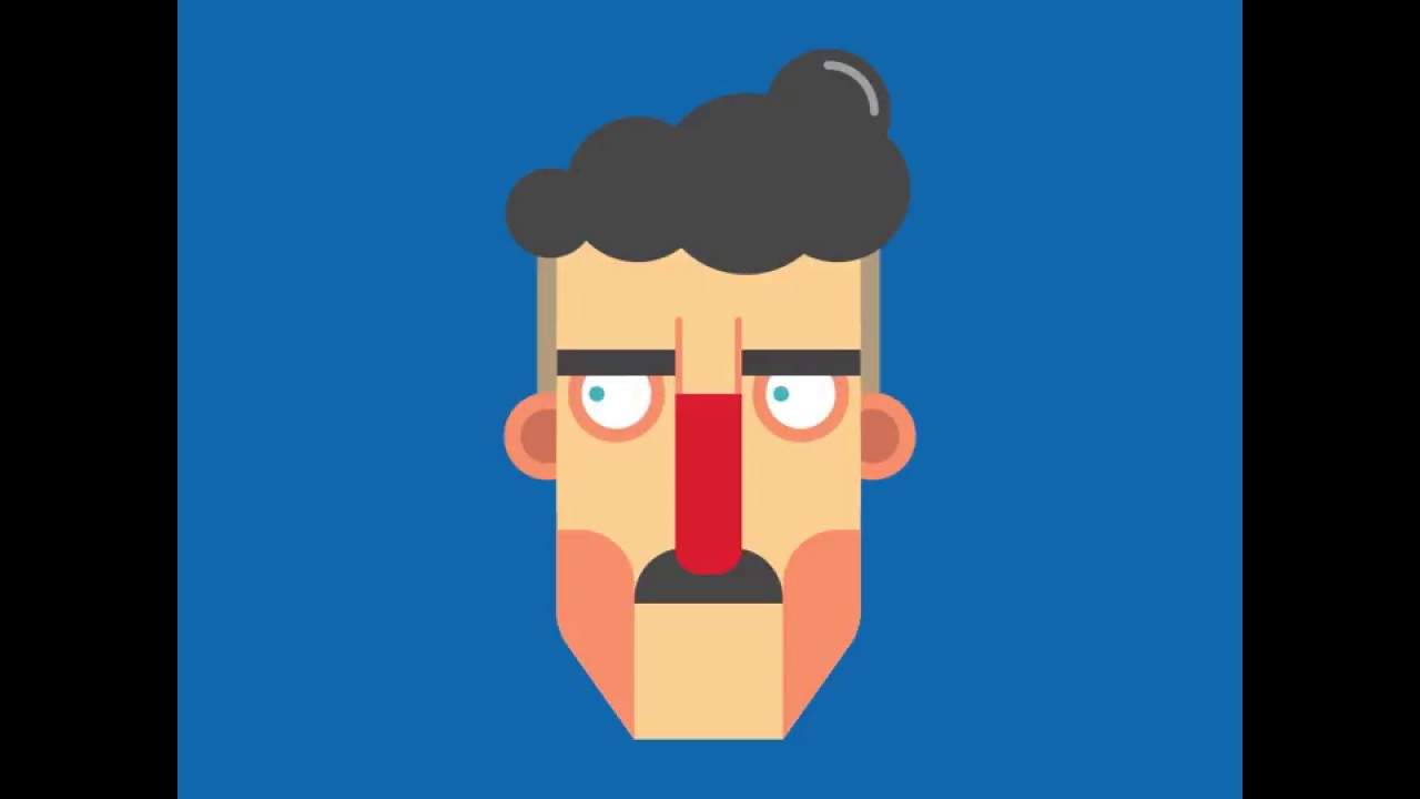 Face Movement in Motion Graphic - YouTube