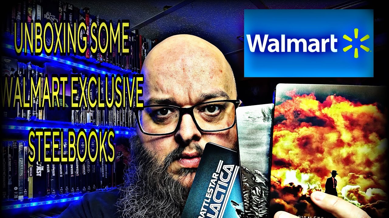 WALMART EXCLUSIVE STEELBOOK UNBOXING - YouTube