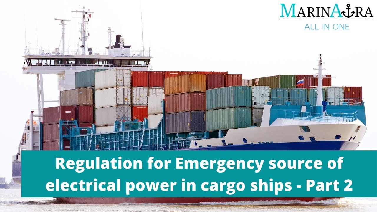 Emergency source of electrical power in cargo ships (Part 2) - YouTube