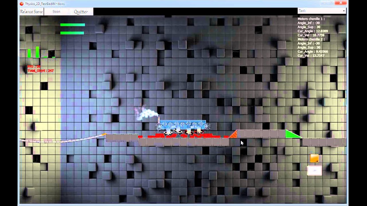 FUSION 2.5 Dev chain complex tank physic v2 - YouTube