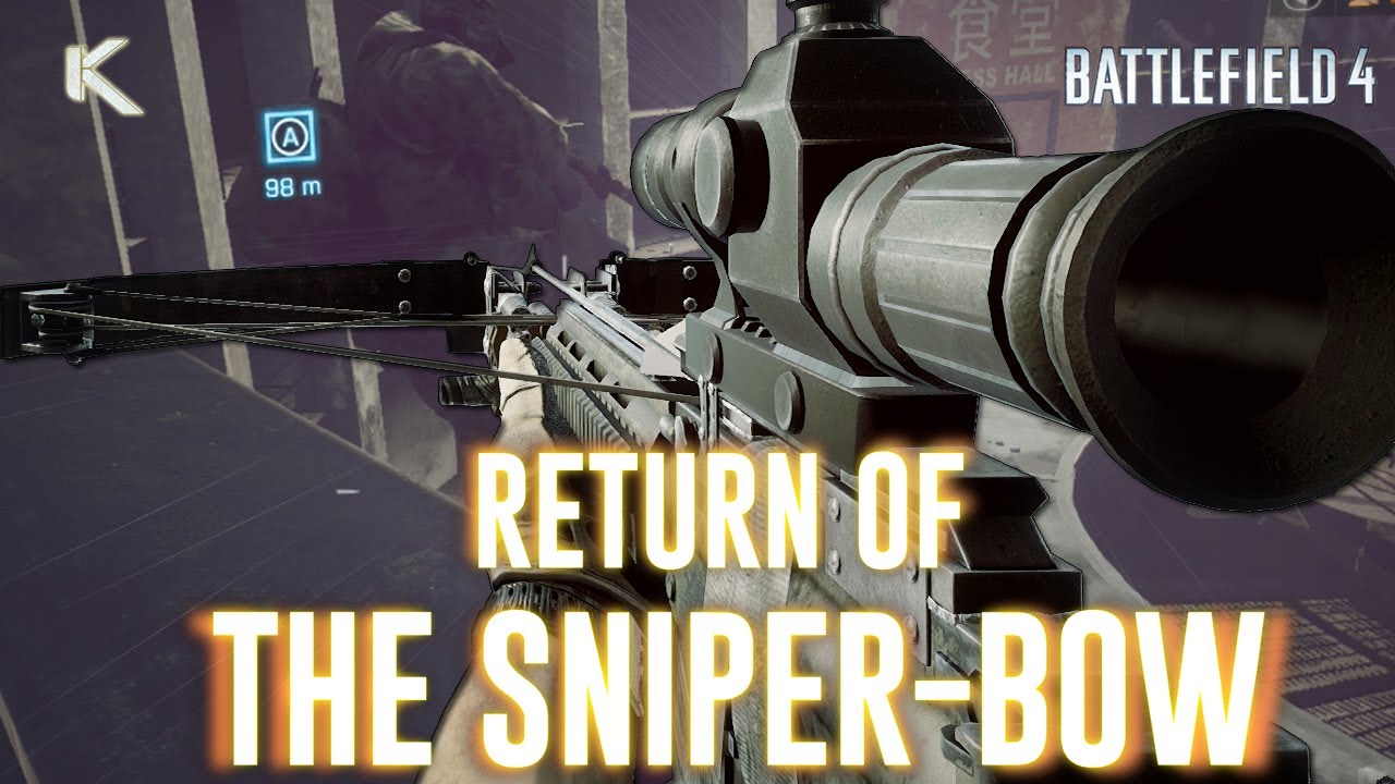 RETURN OF THE SNIPER-BOW !?! - Battlefield 4 (BF4) New Game Modes - YouTube