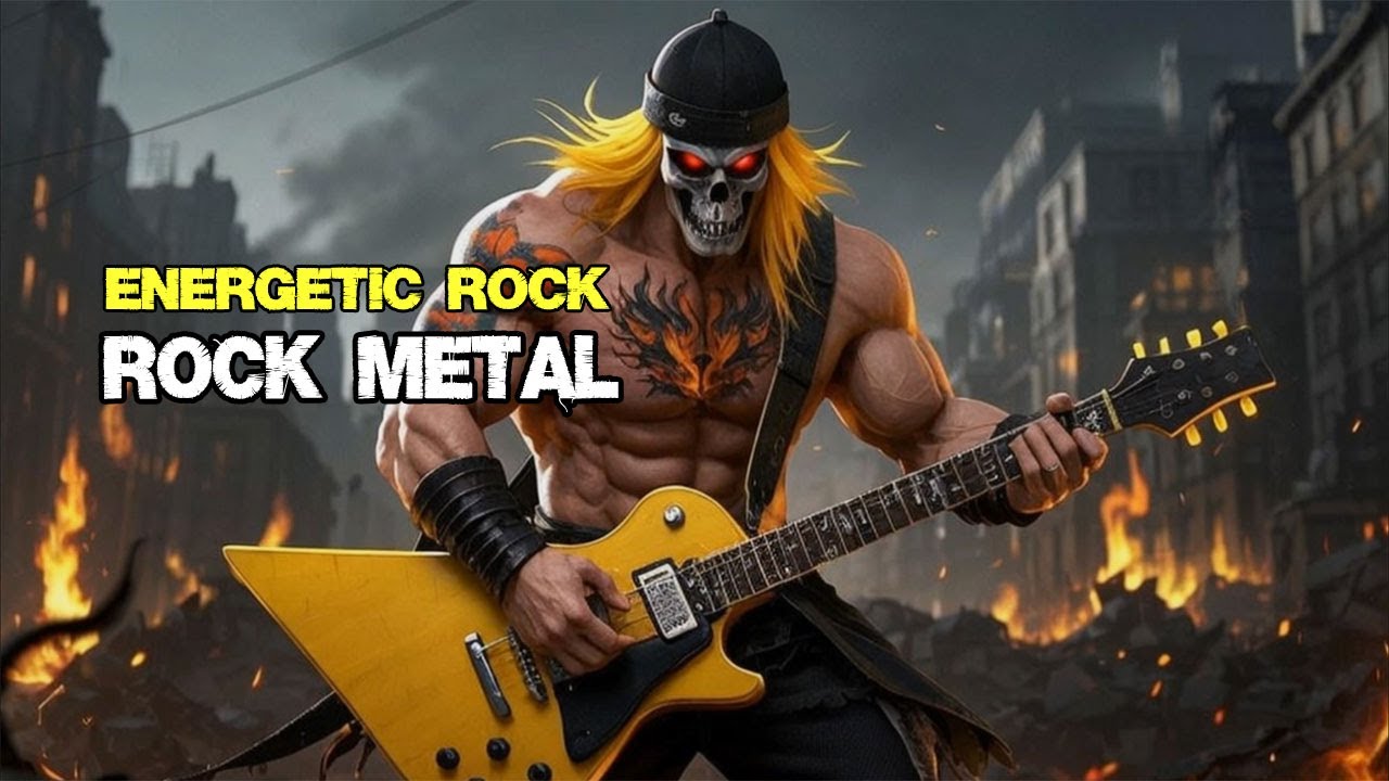 Energetic Rock Metal Playlist for Workout, Fitness & Gym Motivation ...