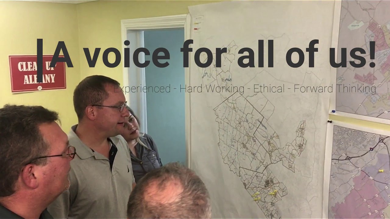 Annie Rabbitt for Senate HQ working hard - YouTube