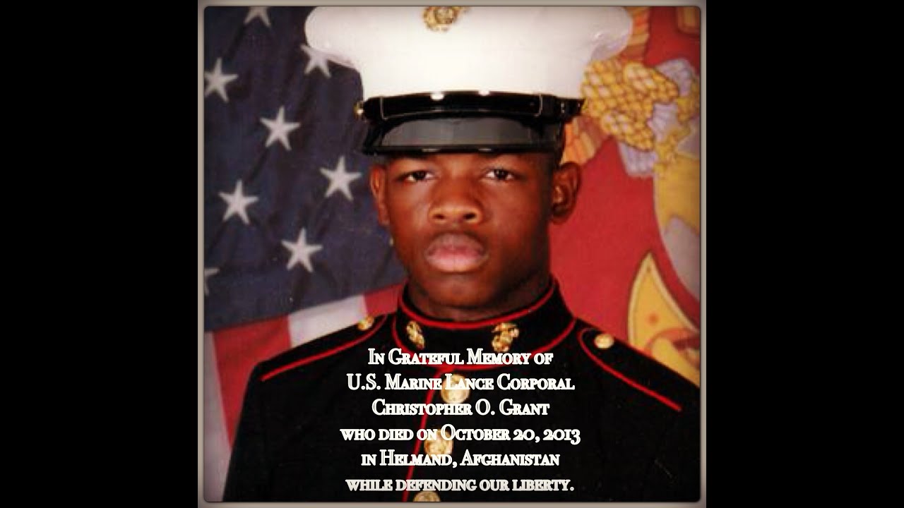 Tribute to Fallen Hero LCpl Christopher O. Grant - YouTube