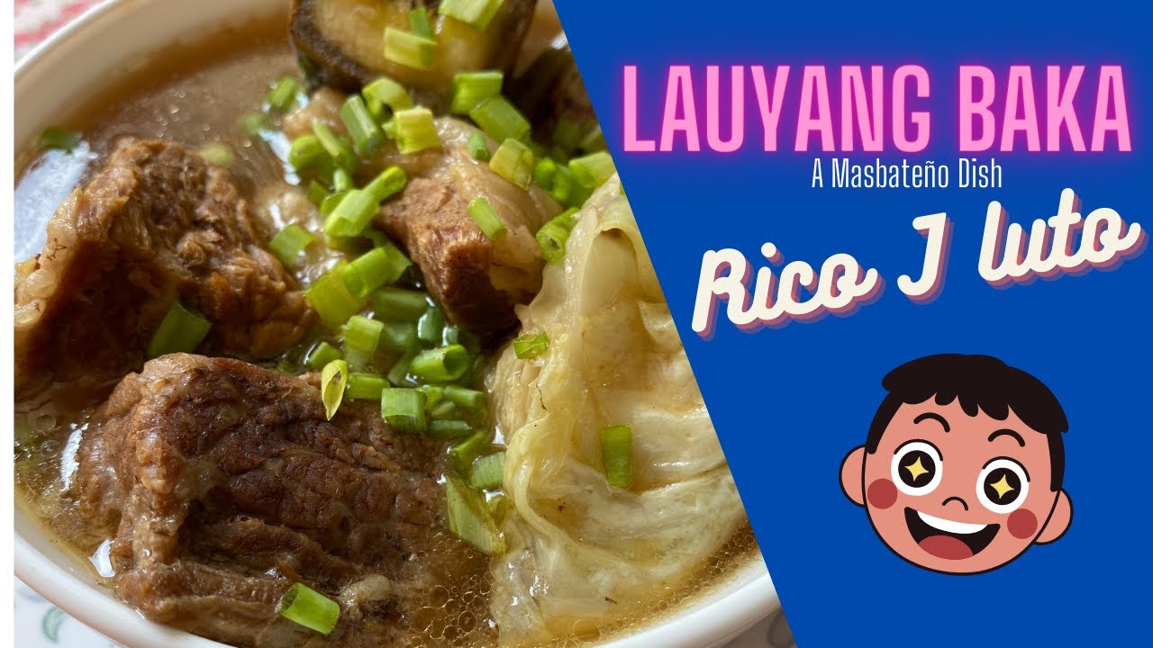 How to cook Beef Lauya || Rico J Luto - YouTube