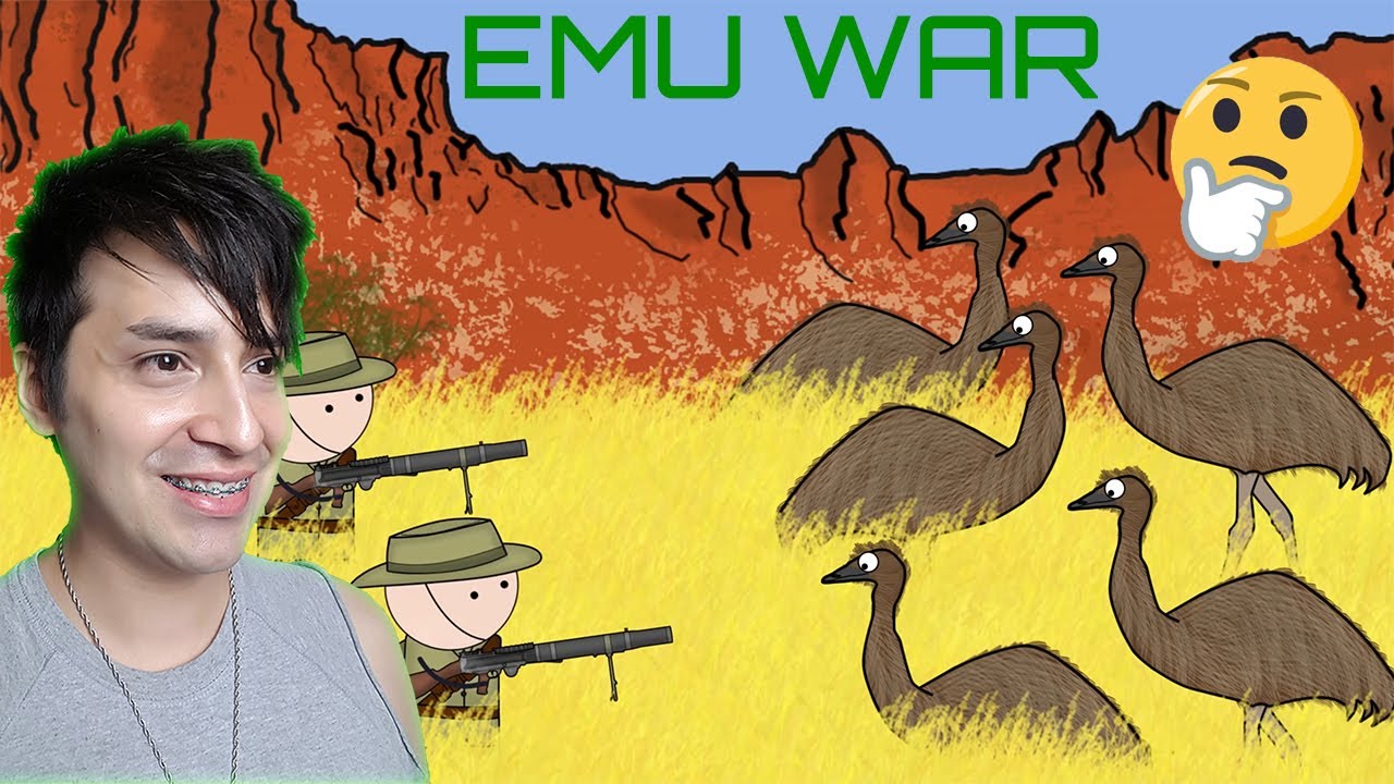 U.S. American Texan reacts to Oversimplified | The Emu War - YouTube