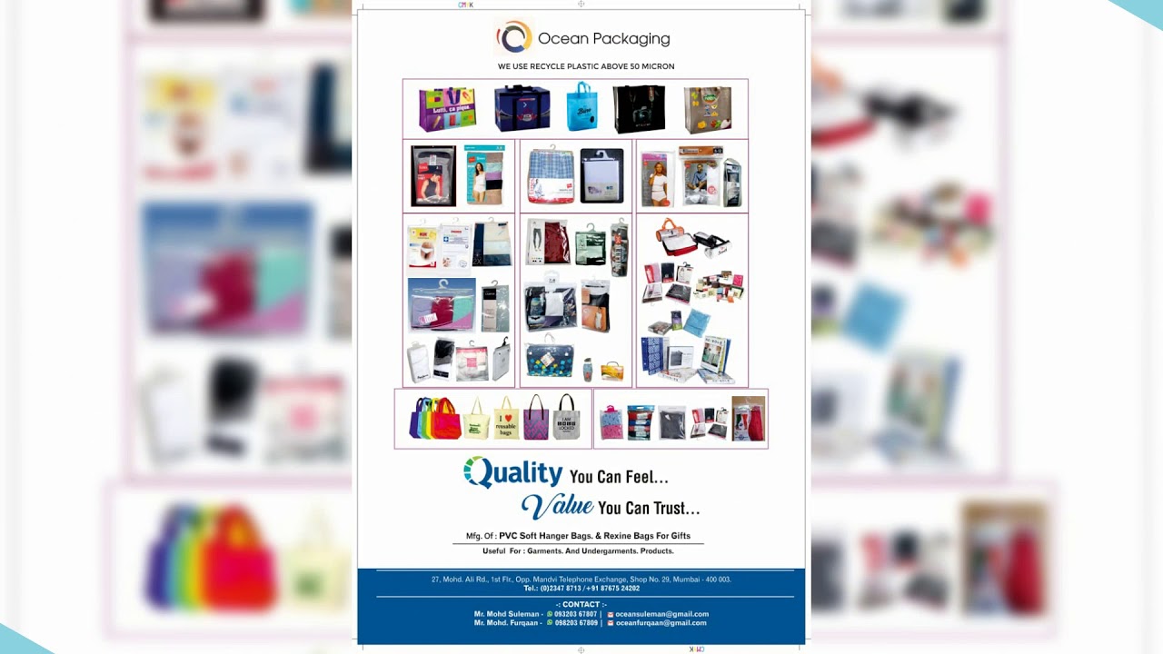 Ocean Print N Pack , Ocean Packaging & Decent Plastics - YouTube