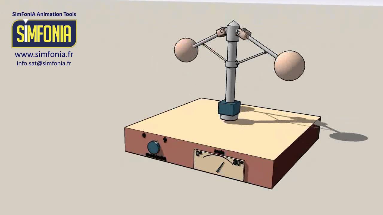 (SketchUp) Ball regulator : animated with "SimFonIA Animation Tools ...