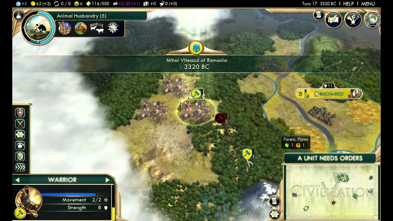 Let's play: Civilization V Romania mod Ep.1 - YouTube
