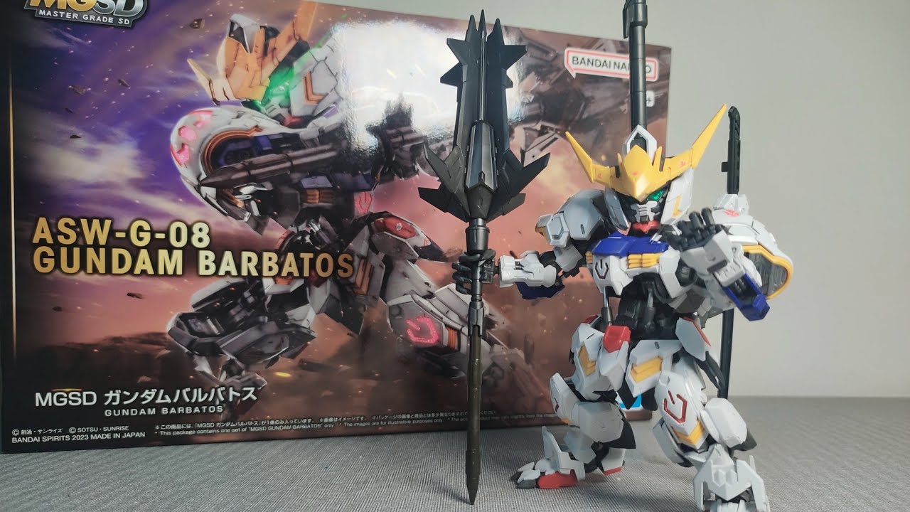 特别好？万代新儿子？MGSD巴巴托斯BANDAI MGSD Barbatos - YouTube