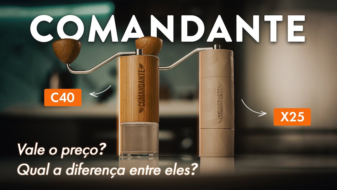 MOEDOR COMANDANTE X25 e C40 - REVIEW - Vale o preço? Qual a diferença ...