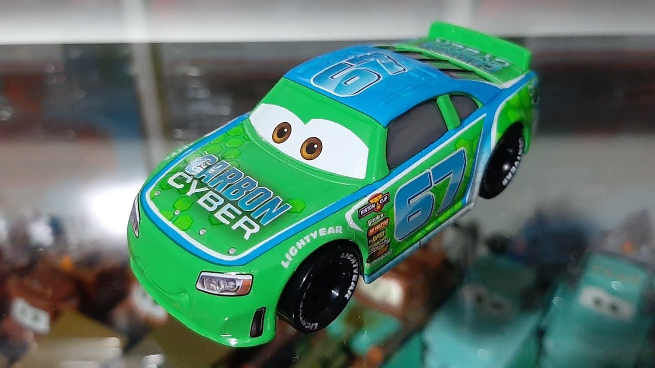Mattel Disney/Pixar Cars 3 Bobby Roadtesta (Piston Cup Racer) Carbon ...