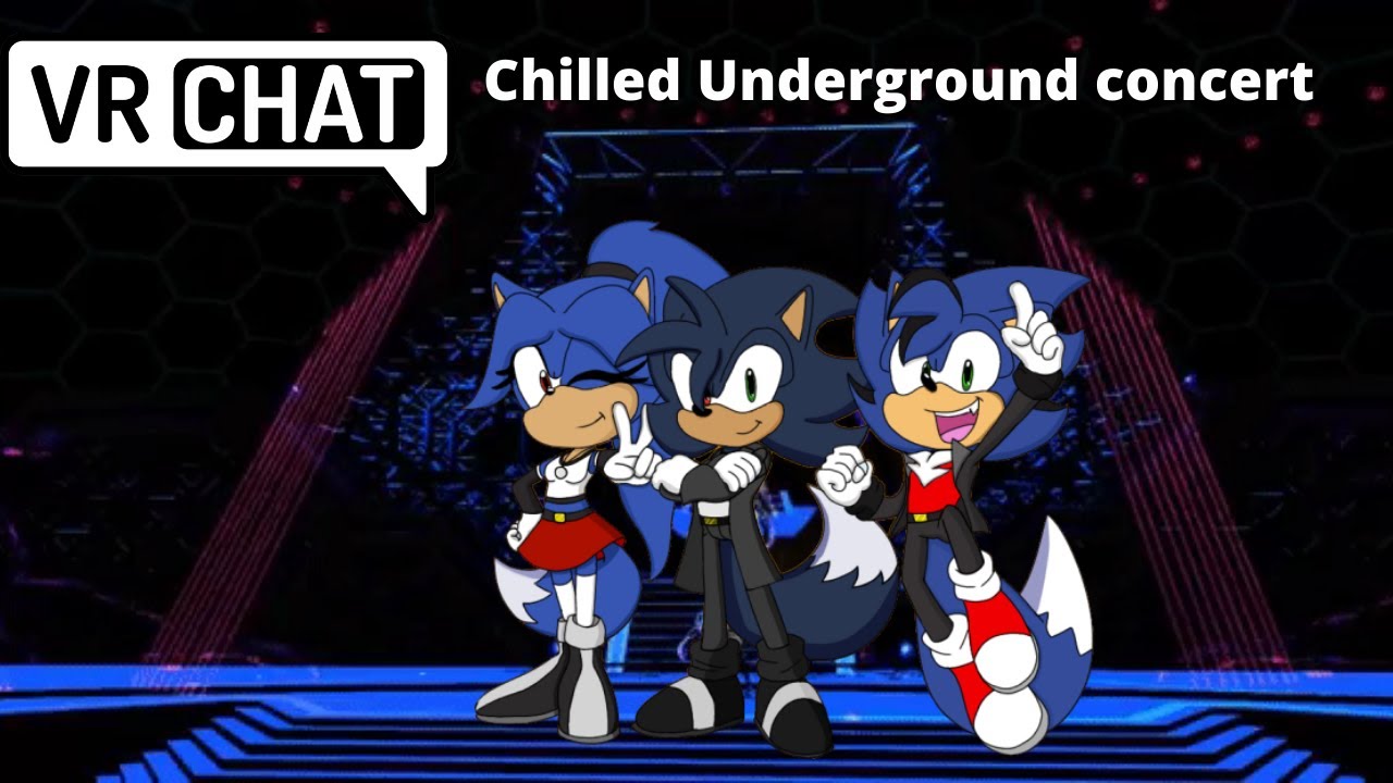 Chilled underground concert (VRChat) - YouTube