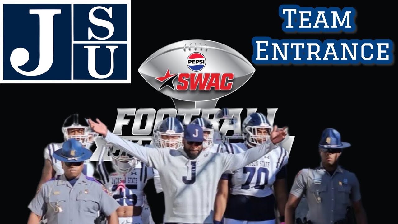 Jackson State 2025 SWAC Football Championship Team Entrance - YouTube