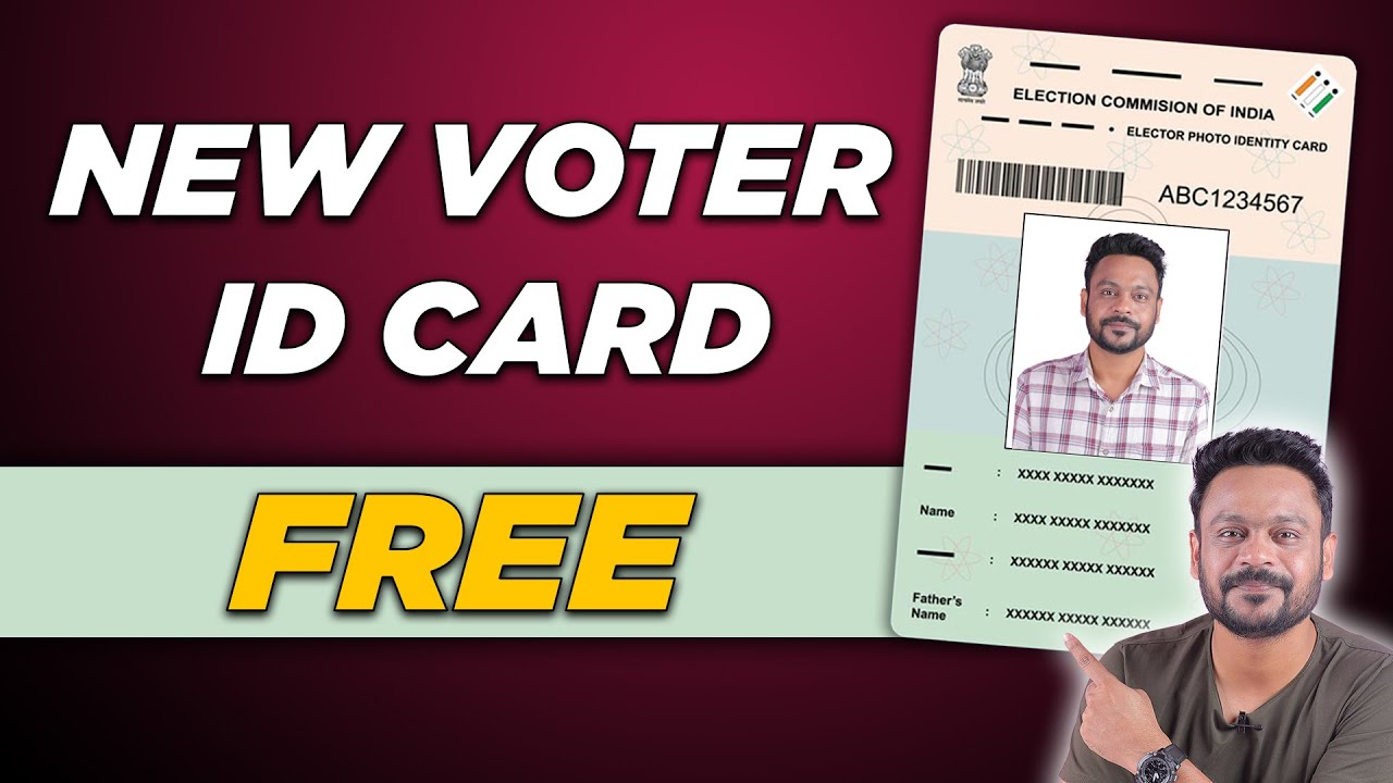 How to get new Voter ID Card | 2023 process - FREE! 🤯 - YouTube