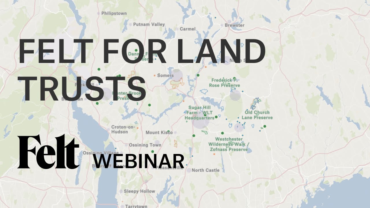 Creating Interactive Maps for Land Trusts with Felt - YouTube