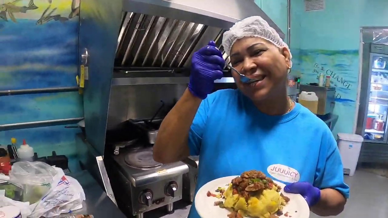 Vegan Mofongo - Healthier and softer Mofongo! Mangufongo - YouTube