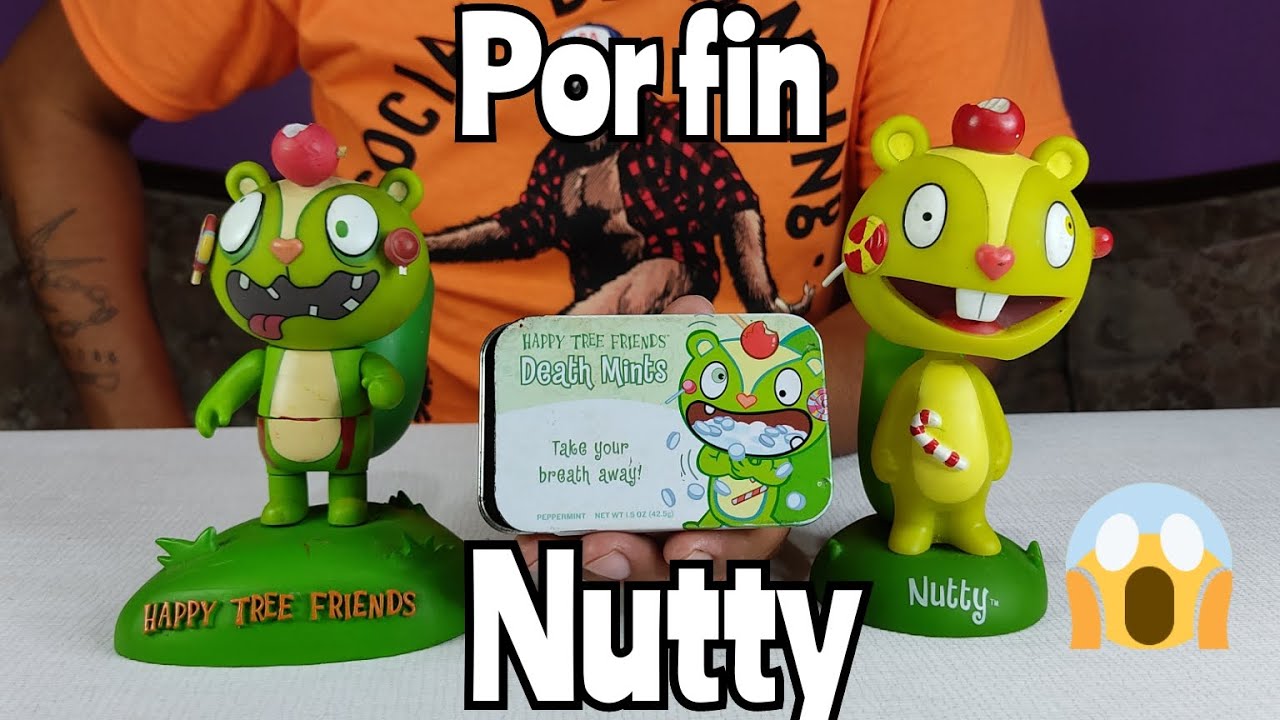 NUTTY HAPPY TREE FRIENDS TOYS /JUGUETES,😱 😱 💥💥🔫🔫 #happytreefriends#htf ...