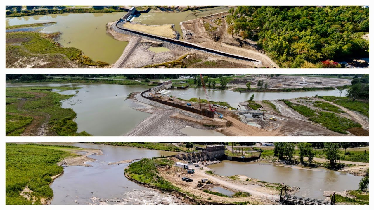 Sanford Dam | compilation video from June through October 2022 | - YouTube