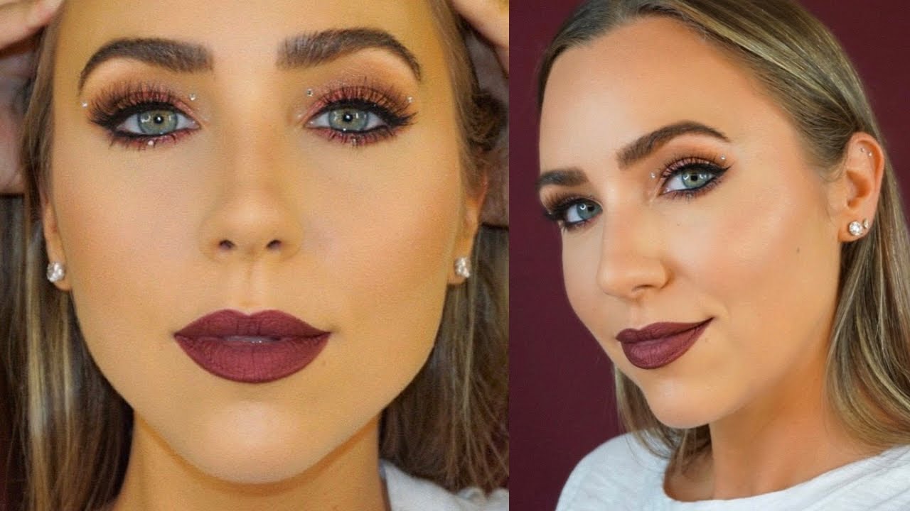 Jeweled Makeup Tutorial | Sultry Look | MALEIGH of MLAartistry - YouTube
