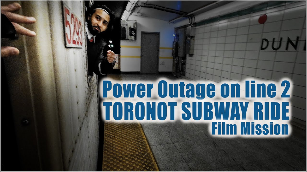Subway Power Outage - Line 2 Toronto - YouTube