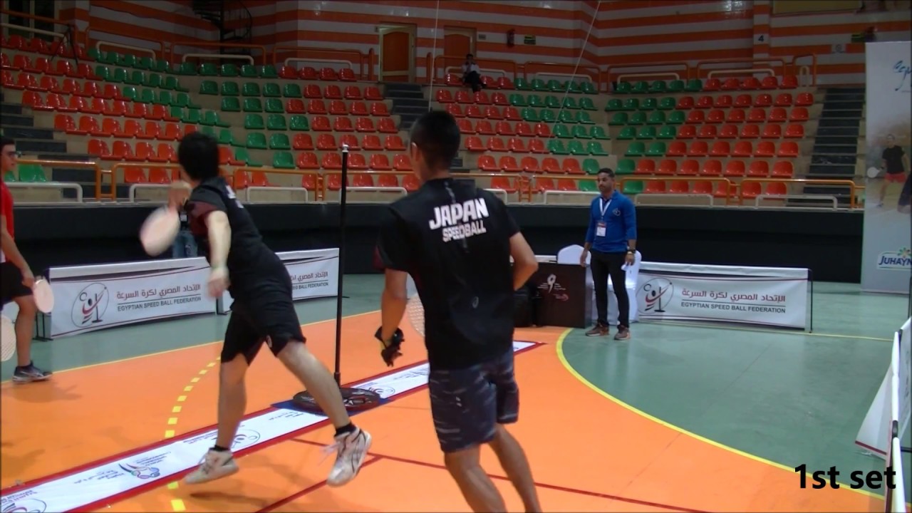 Double Men Japan vs Egypt [Qualification Match][Speedball World ...