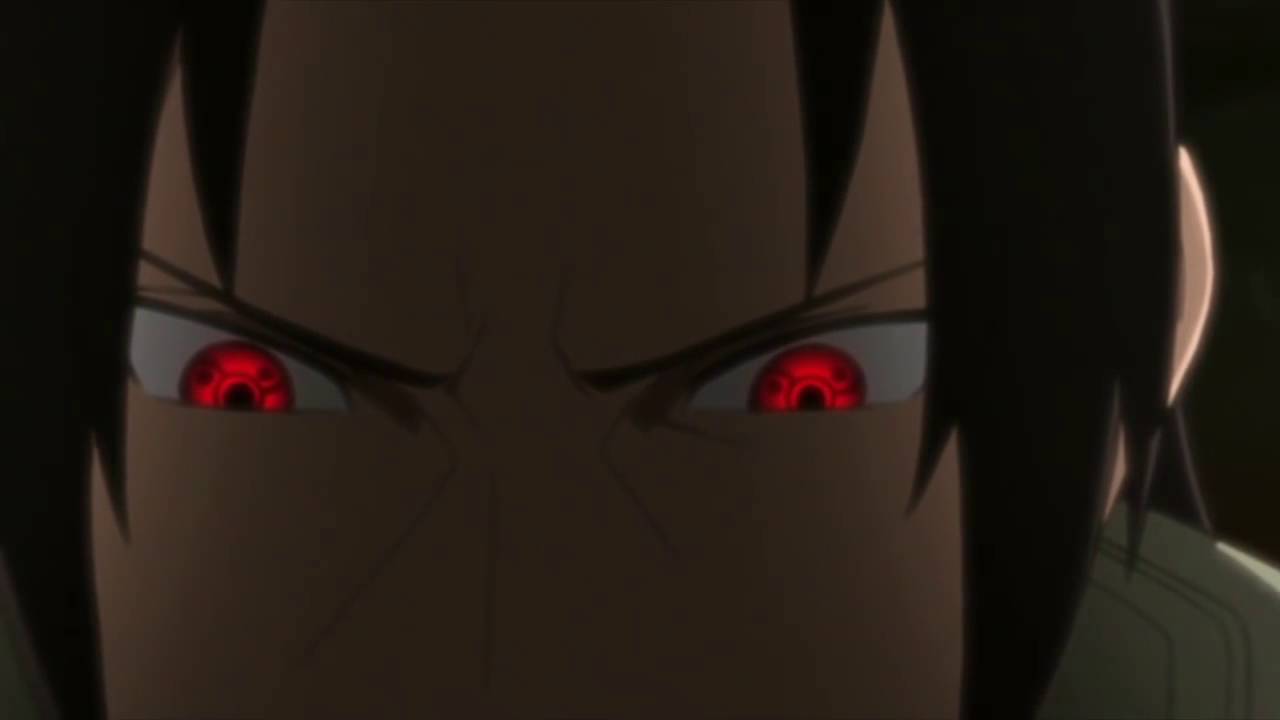 Itachi Sasuke Dad's Mangekyō Real eyes - YouTube