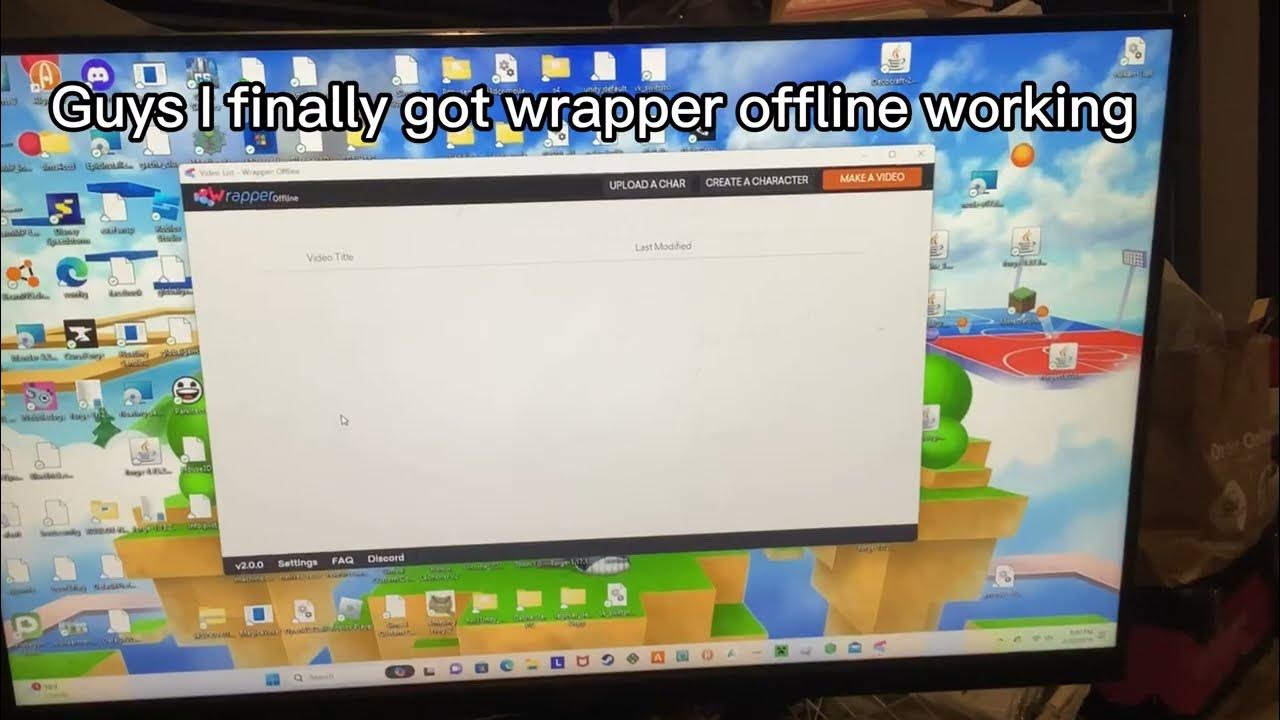 finally wrapper offline working - YouTube
