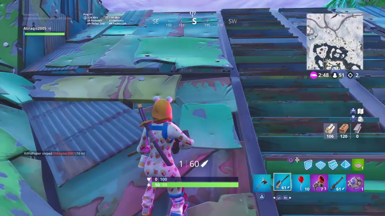 The map covered by the Snow worst event. Fortnite Battle Royale svenska ...