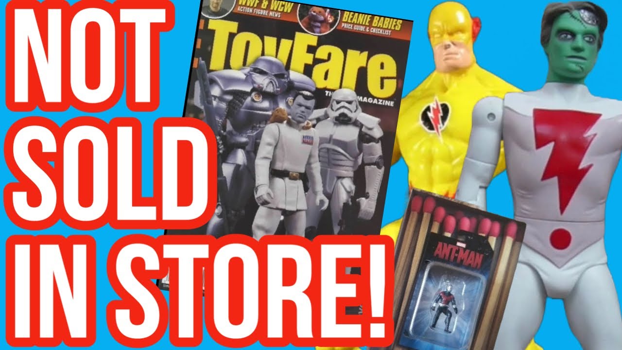 Toy Fare Magazine Exclusive Action Figures - YouTube