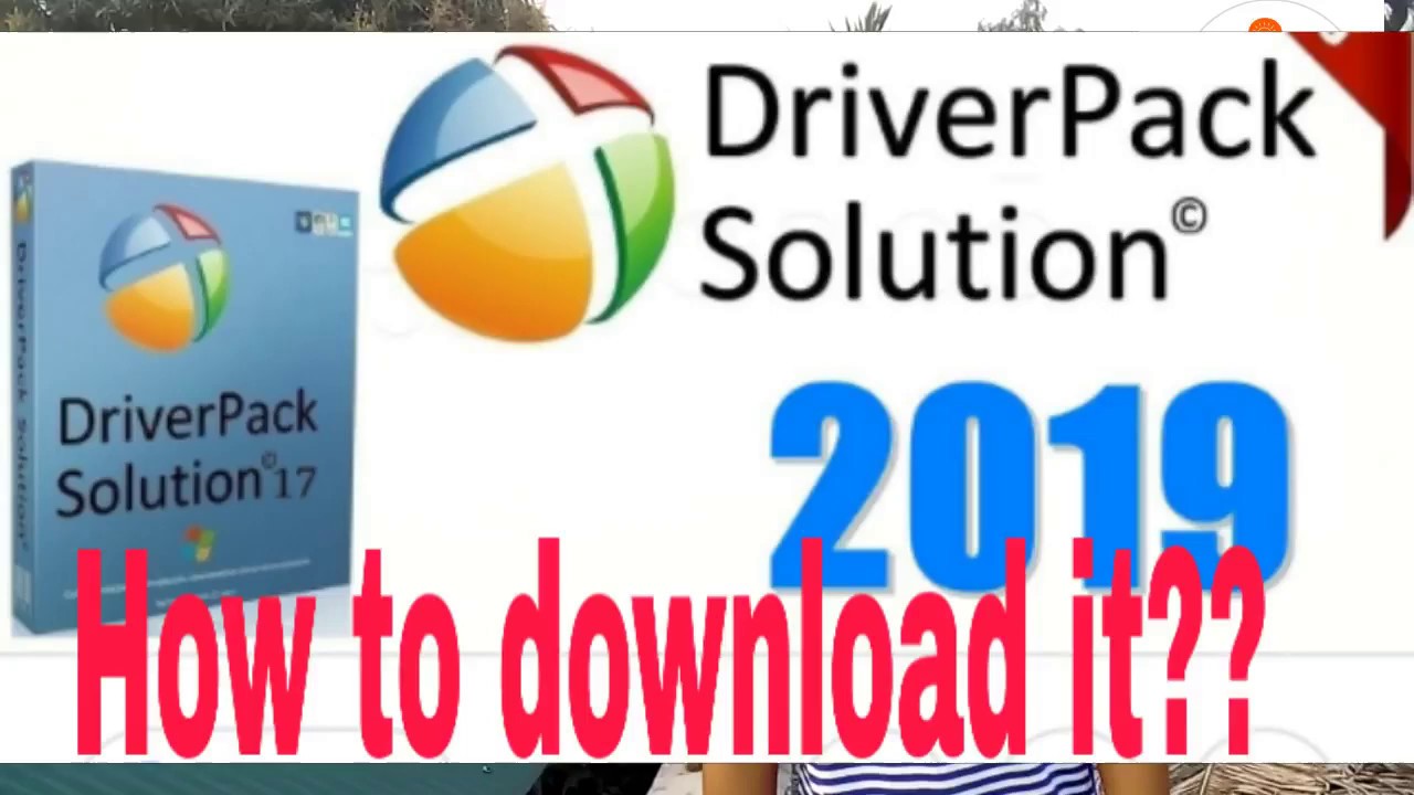 How to download and install driver pack in pc laptop - YouTube