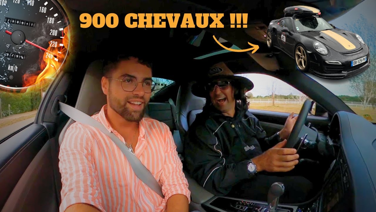 @adyx_clubsport M'ENVOIE EN ENFER dans sa PORSCHE 9FF de 900 CHEVAUX ...