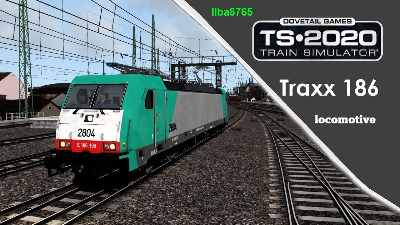 Train Simulator 2020 Traxx 186 locomotive - YouTube