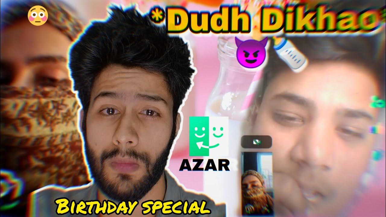 STRANGERS WISHED ME HAPPY BIRTHDAY ON AZAR!🥳🍼 (watch till end) - YouTube