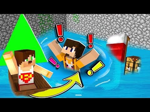 SUYLA DOLAN ODADAN KAÇIŞ - Minecraft