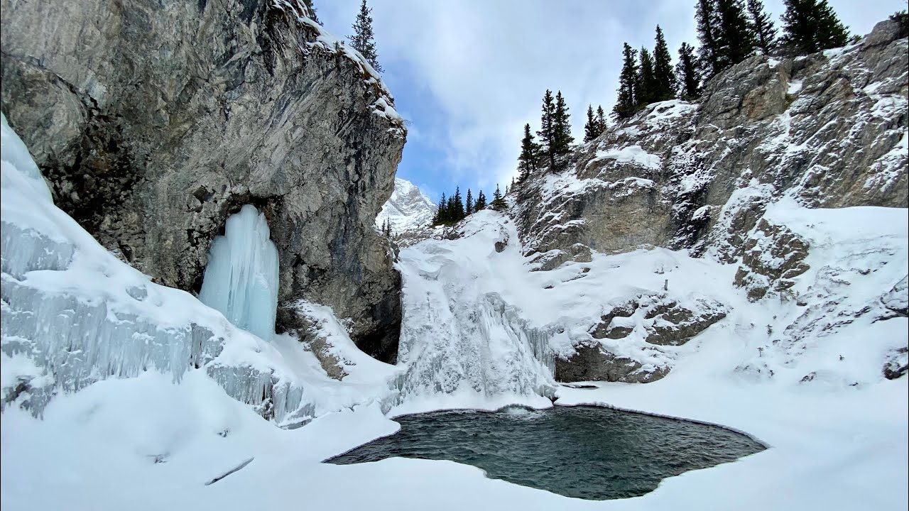 Edworthy Falls via Elbow Lake - YouTube