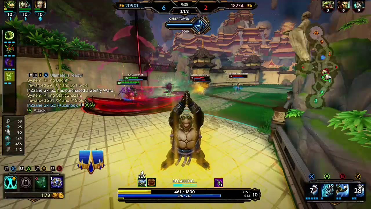 SMITE: TOP DAMAGE WITH A GUARDIAN?? KUZENBO WITH FULL TANK BUILD!! (3v3 ...