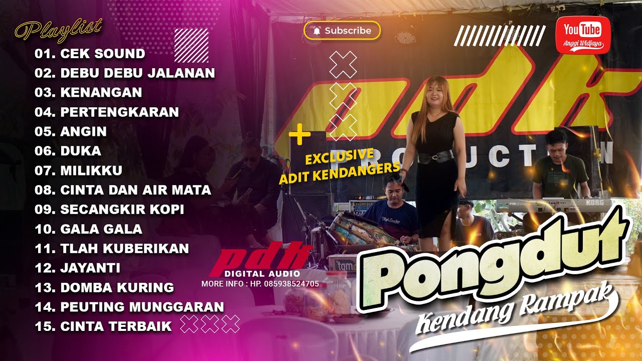 KOLEKSI MP3 121 - FULL ALBUM PONGDUT KENDANG RAMPAK TERBARU PDK ...