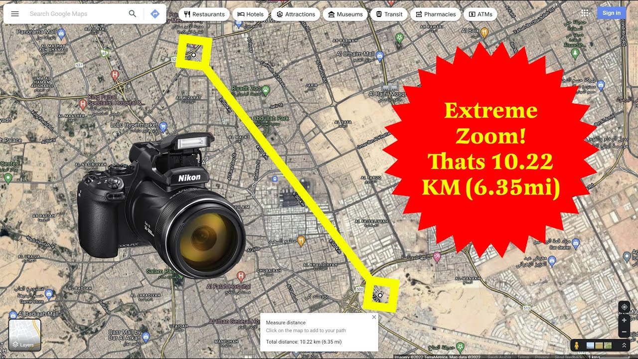 Nikon P1000 Extreme Zoom | More than 10 KM Zoom - YouTube