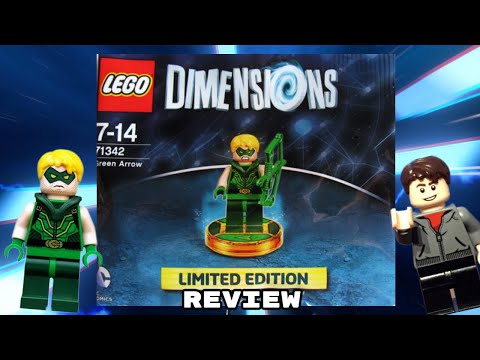 Lego dimensions 71342 green arrow polybag review - YouTube