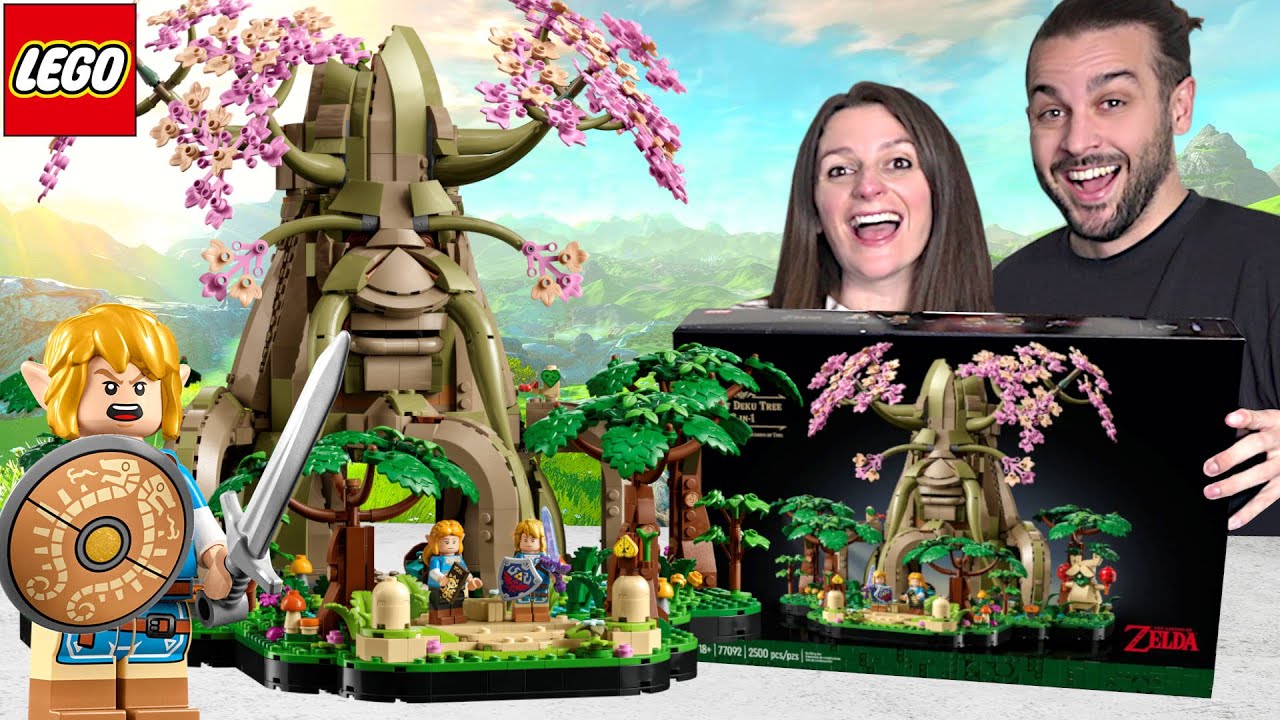 LEGO ZELDA : ON CONSTRUIT LE VÉNÉRABLE ARBRE MOJO ! LEGO THE LEGEND OF ...