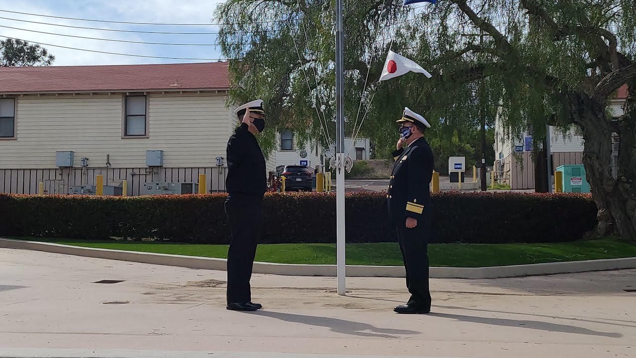 US Navy Lieutenant Commander John J. Fraser Promotion to Commander ...