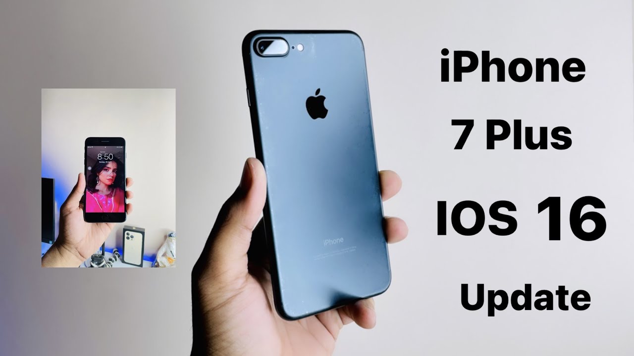 iPhone 7+ on IOS 16 || How to update iPhone 7Plus on IOS 16 - YouTube