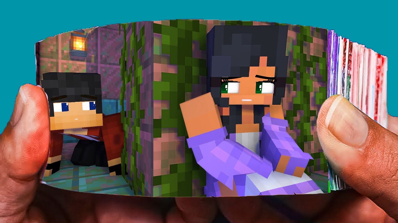 Minecraft Anime - FlipBook Animation - YouTube