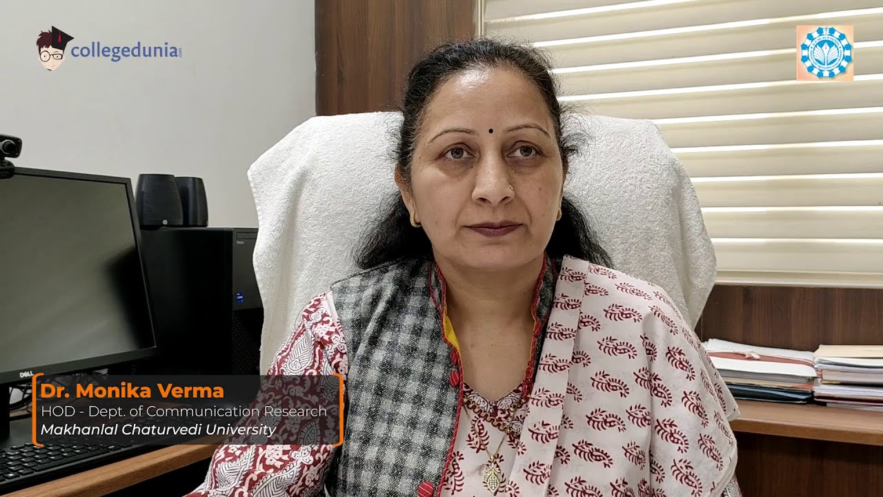 Dr. Monika Verma | HOD - Dept. of Communication Research | Makhanlal ...