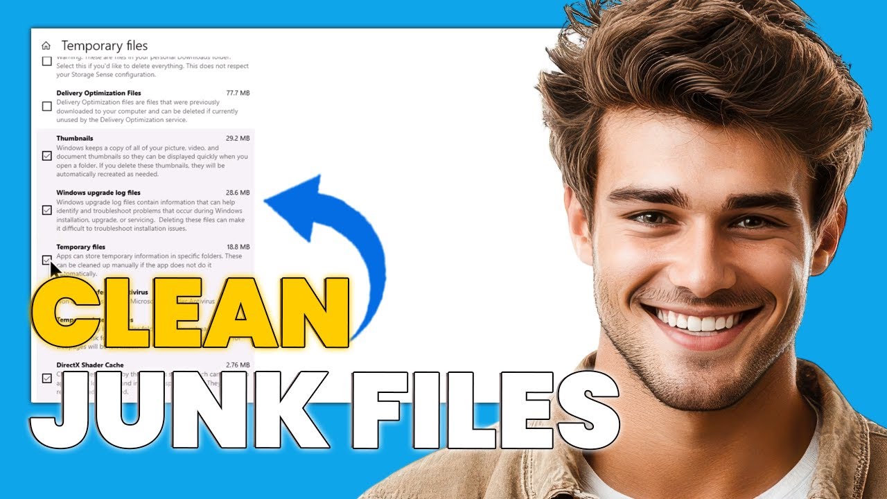How to Clean Junk Files on PC (Speed Up Your Computer!) - YouTube