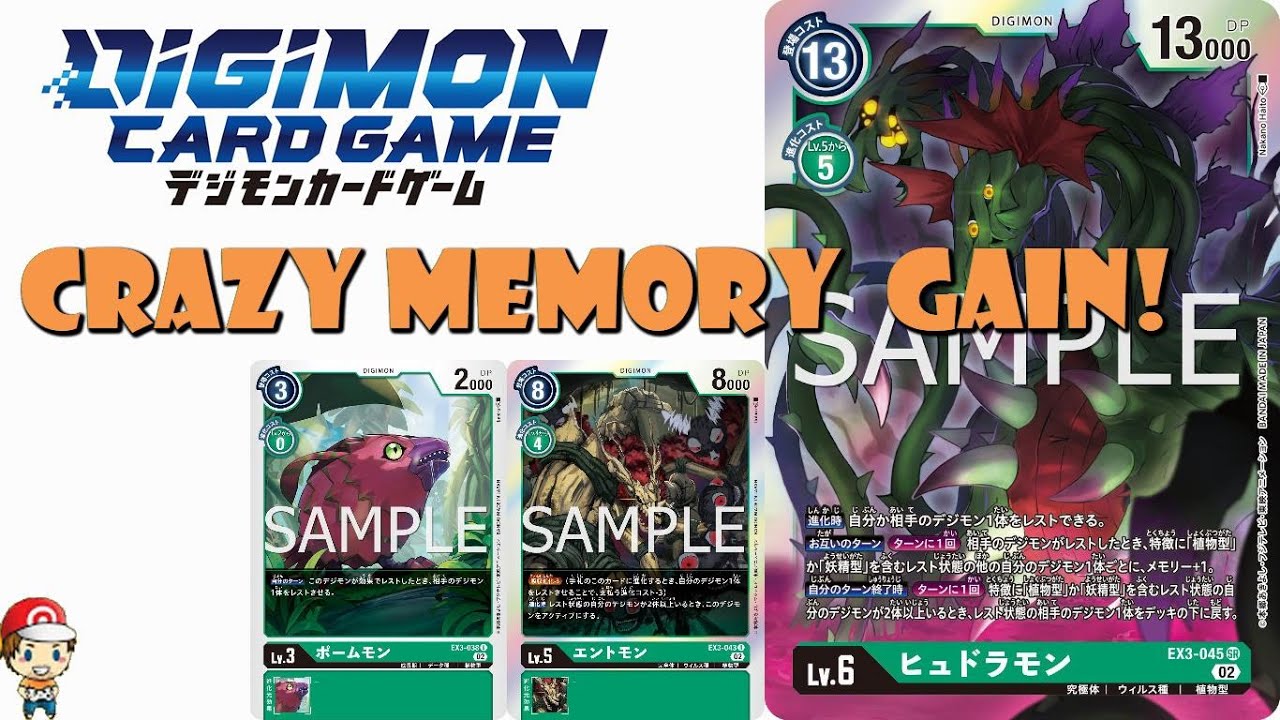 Hydramon Gives Crazy High Memory Gain! New Super Rare Digimon! (Digimon ...