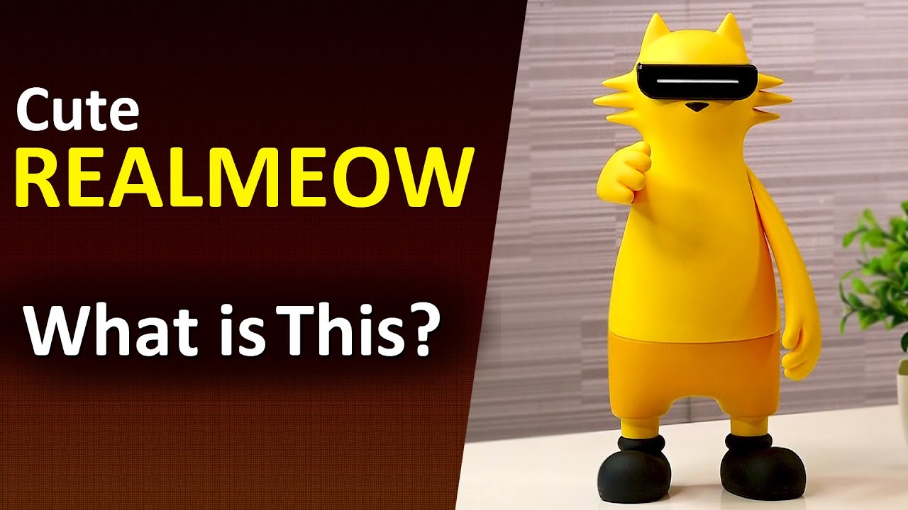 Realem Introduced First Mascot Realmeow | Amazing Tech by Realme ...